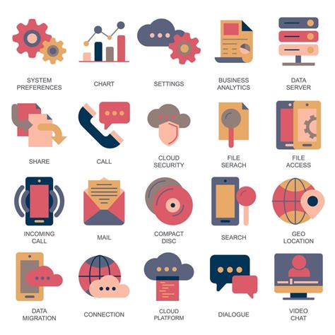 Business And Marketing Programming Data Management Internet Connection Social Network