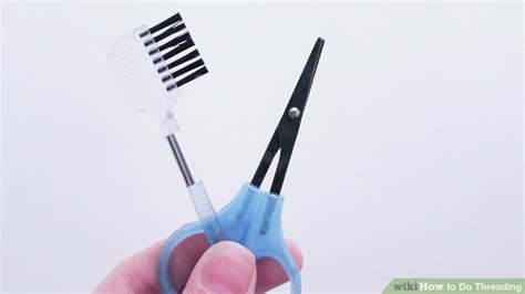 How To Do Threading Steps With Pictures Wikihow
