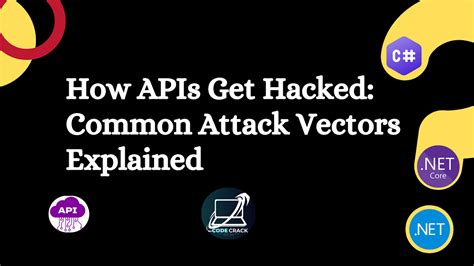 How Apis Get Hacked Common Attack Vectors Explained By Code Crack Dot Net Api And Sql