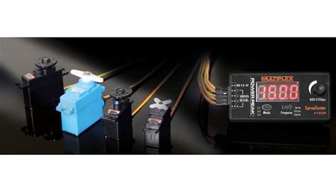 1 01359 Servo Tester Powerpeak Hitec Europe Multiplex