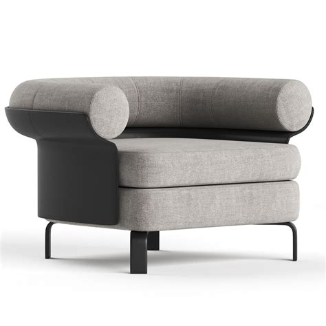 mattia minotti armchair 3d model cgtrader