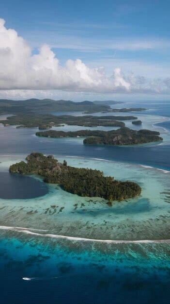 Aerial View Of The Chelbacheb Islands Also Known As Rock Islands Palau