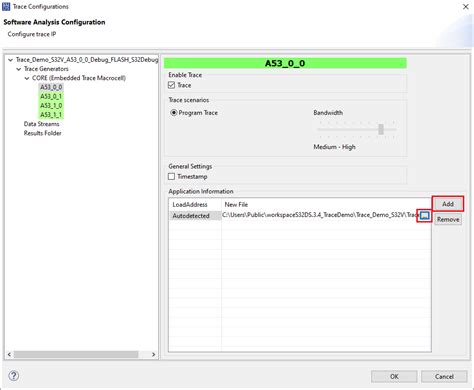 Howto Start Trace With S32 Debugger And S32 Debug Probe On S32v2xx