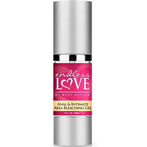 Body Action Endless Love Anal And Intimate Area Bleaching Gel 1 Oz