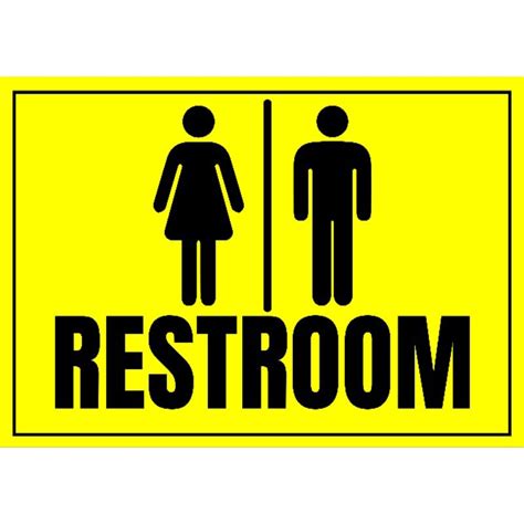 Shop Comfort Room Signage For Sale On Shopee Philippines