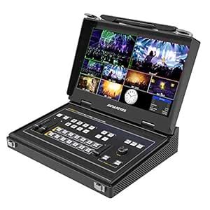 Avmatrix PVS0613 Video Switcher Portable 6 Channel 4SDI And 2HDMI Video Mixer Converter With