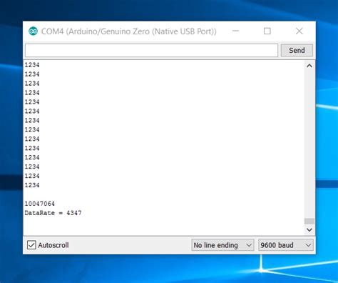 Maximum Baudrate Of Native Usb Port Increase Communication Speed