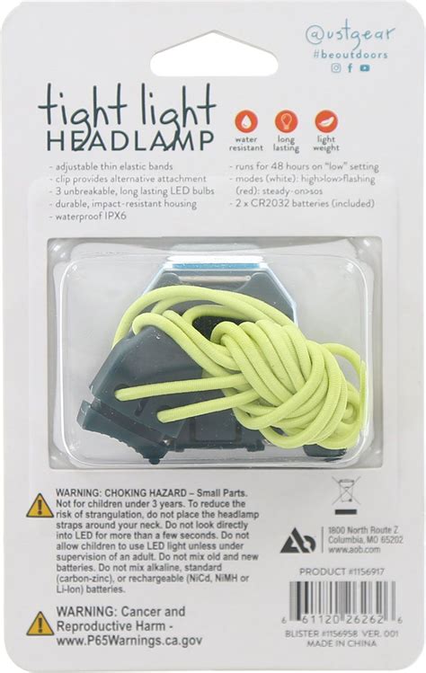 Ust Ultimate Survival Tight Light 10 Headlamp 30 Lumens Knifecenter
