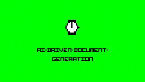 Ai Driven Document Generation Stories Hackernoon