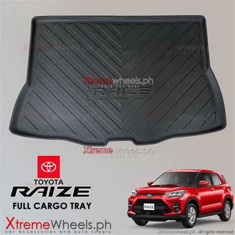 Toyota Raize 2022 2024 Cargo Trunk Tray Deep Dish Matting Thailand
