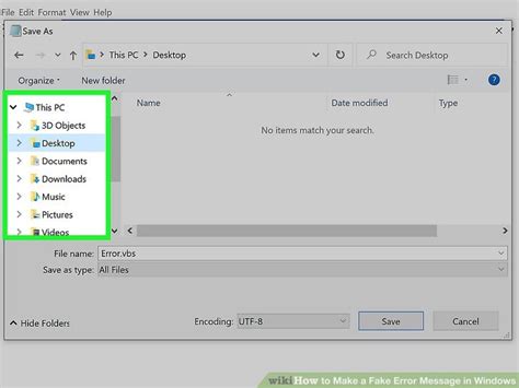 How To Make A Fake Error Message In Windows With Pictures
