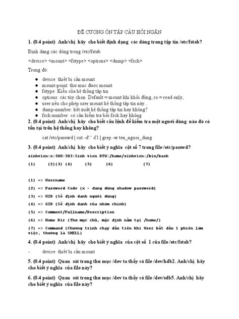 Short Answer Linux Pdf