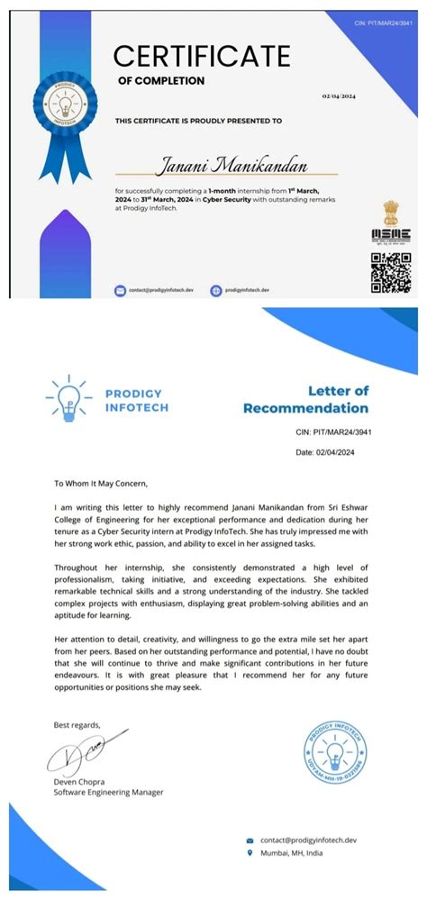 cybersecurity prodigyinfotech internship janani manikandan