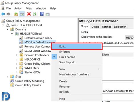 How To Set Microsoft Edge As Default Browser Using GPO