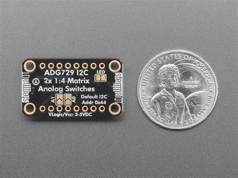 Adafruit Adg729 Dual 1 To 4 Analog Matrix Switch Id 5932 Adafruit Industries Unique And Fun