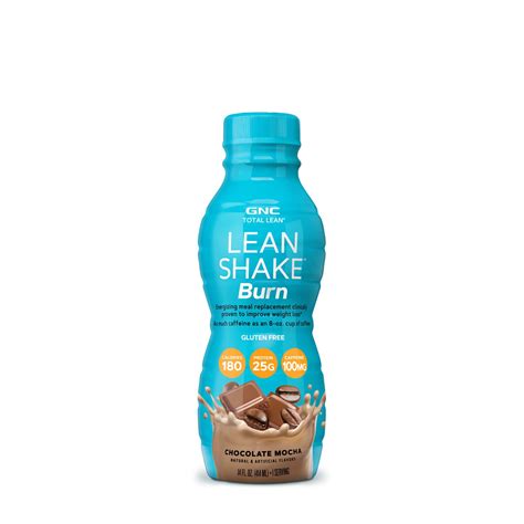 Gnc Total Lean® Lean Shake™ Burn Chocolate Mocha Gnc