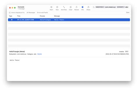 Logging Shader Debug Messages Apple Developer Documentation