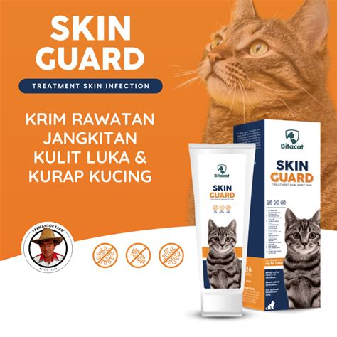 [pakmansorfarm] Bitacat Skinguard Treatment Cream For Ringworm And Cat