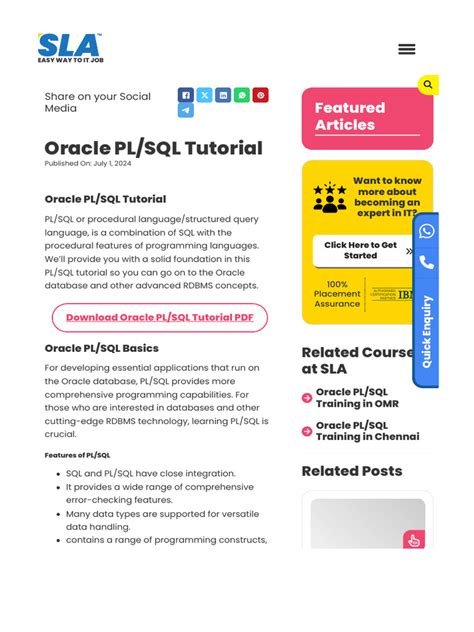 Oracle Plsql Tutorial Pdf Plsql Boolean Data Type