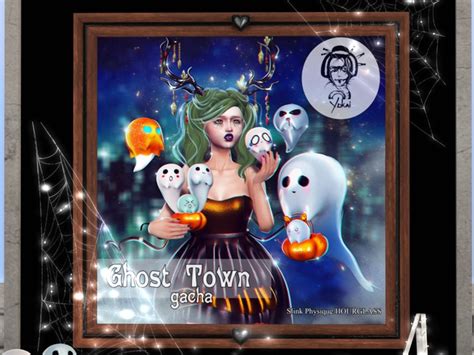 Second Life Marketplace 1 Yokai Ghost Town Dress Rare