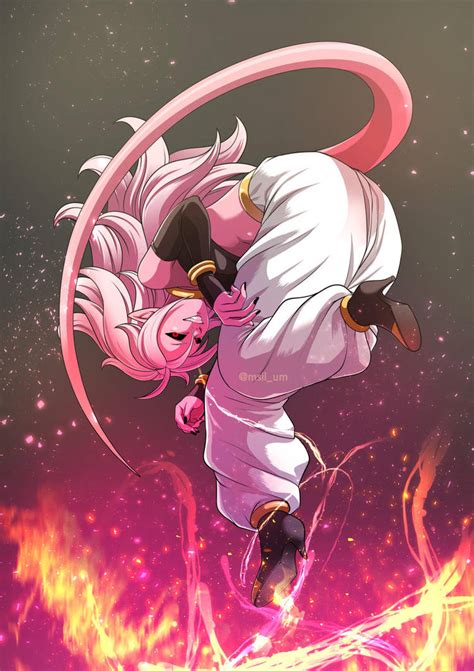 Majin Android 21 By Oume12 On Deviantart
