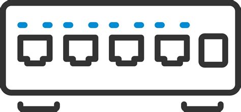 Disconnecting Ethernet Cables And Internet Vector Image