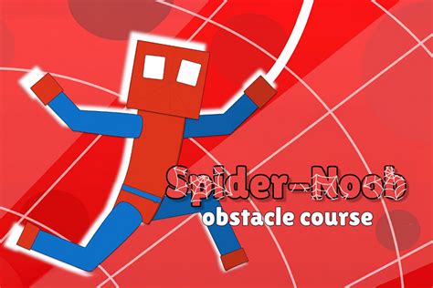 Spider Noob Obstacle Course Online Oyun Hemen Oyna