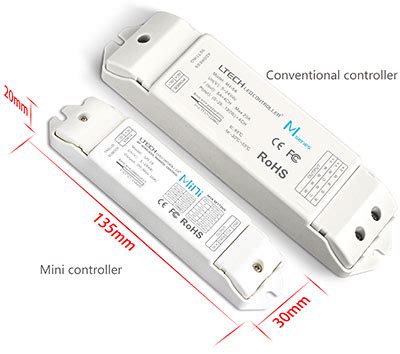 LTech SPI S M S RF Remote Mini Digital SPI Receiver Pixel Controller Mini SPI Digital SPI