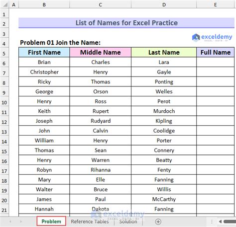 How To Add A List Of Names In Excel Design Talk