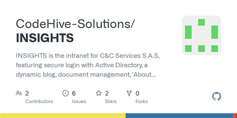 GitHub CodeHive Solutions INSIGHTS