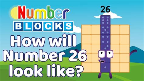 Twenty Six Number Block