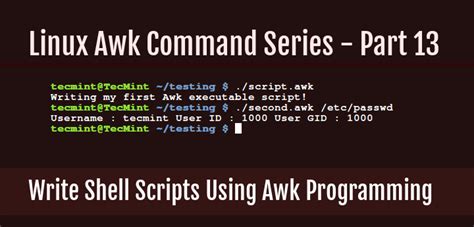 awk 系列：如何使用 awk 语言编写脚本 linuxstory