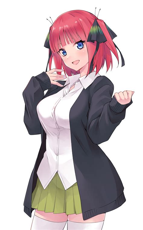 Wallpaper Anime Girls 5 Toubun No Hanayome Nakano Nino Short Hair