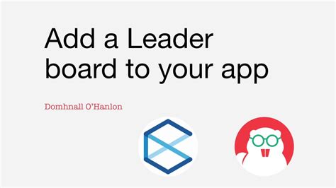 Cloudstitch Thunkable Leader Board Youtube