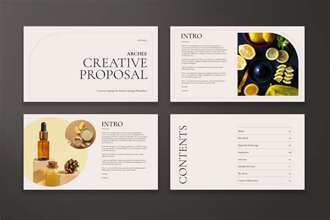 Archespremium Creative Proposal Pitch Deck Template Behance