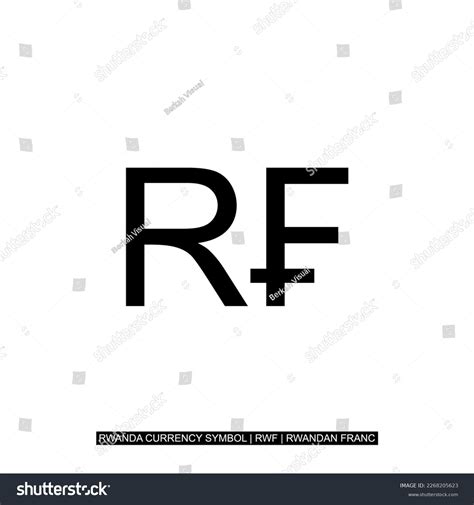 Rwanda Currency Symbol Rwandan Franc Icon Stock Vector Royalty Free 2268205623 Shutterstock