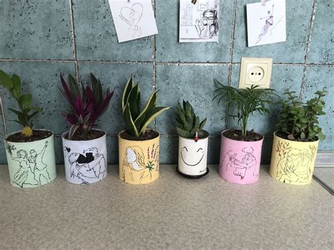 Mansooreh Salehi On Linkedin نقاشی با رنگ اکرلیک روی قوطی های فلزی و