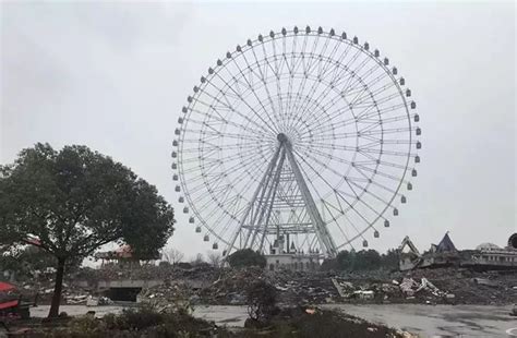 再见金鸡湖摩天轮 苏州