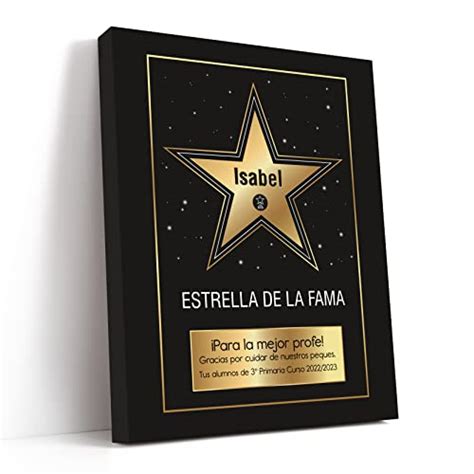 Estrella Paseo De La Fama Personalizada Tu Brillo Eterno Mi Hogar