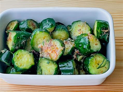 【野菜ひとつ】きゅうりのおかか漬け 週末の作り置きレシピ