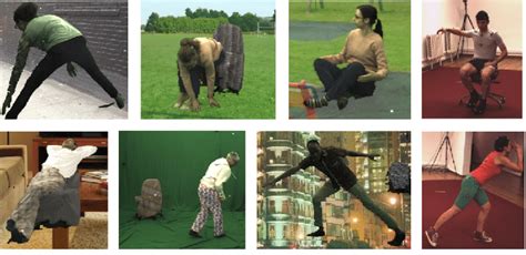 representative training frames from human3 6m and mpi inf 3dhp 3d pose