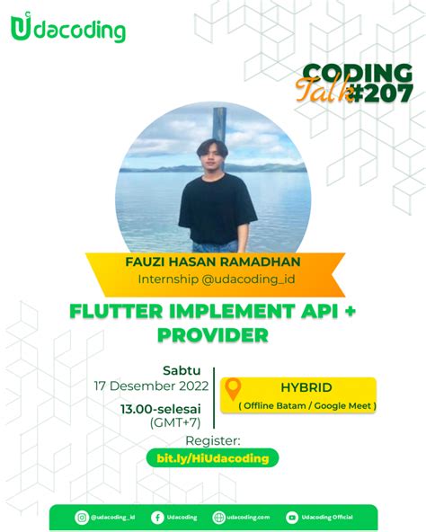 Codingtalk 207 Flutter Implement Api Provider Udacoding