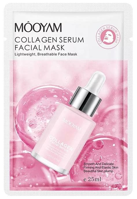 Mooyam Collagen Serum Facial Mask Тканевая маска для лица с коллагеном купить по лучшей цене