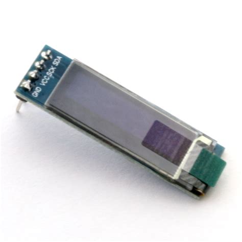 091 128x32 Oled Display With Optional Bezel