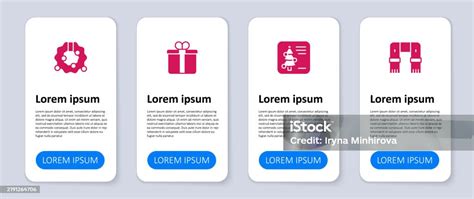 세트 겨울 스카프 크리스마스 엽서 선물 상자 및 화 환 비즈니스 인포 그래픽 템플릿 벡터 12월에 대한 스톡 벡터 아트 및 기타 이미지 Istock