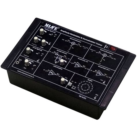 Amplitude Modulation Demodulation Mi Ac01 Mine Instruments Pvt Ltd