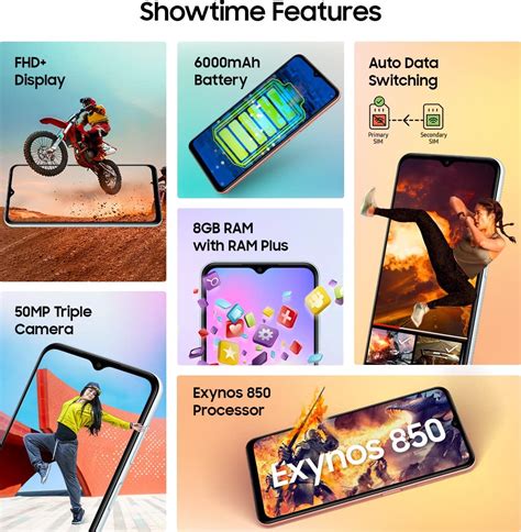 Samsung Galaxy F13 66 Inch Fhd Lcd Display Octa Core 2ghz 4gb Ram