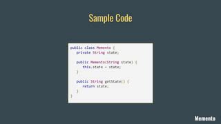 Design Pattern Iterator Mediator And Memento PDF