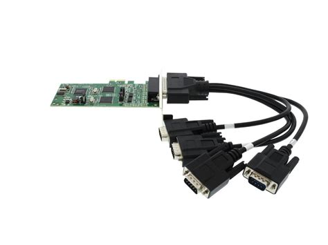 4 Port Pci Express Pcie Serial Combo Card 2 X Rs232 2 X Rs422 Rs485 Model