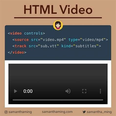 Abbas A On Linkedin Html Video The Html Tag Is Used To Embed A Media Player Which